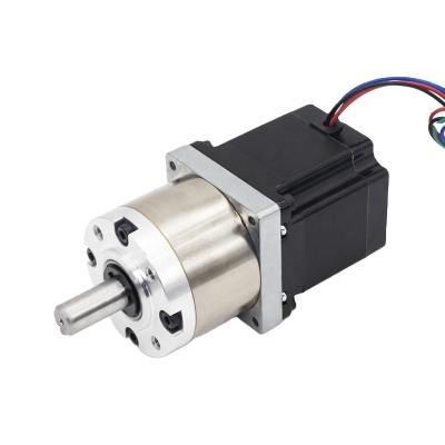 Cina 60x55mm Nema 24 Motore a passo a ingranaggi planetari con corrente di 3,5A e rapporto massimo 1 187 in vendita