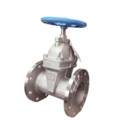 Cina SS Flanged Non Rising Stem Resilient Seated Gate Valve Stainless Steel in vendita