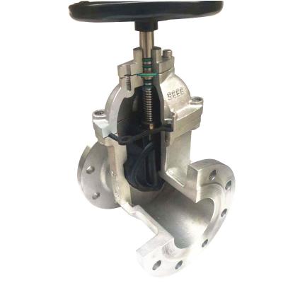 Cina Handwheel / Square Cap Non Rising Stem Resilient Seated Gate Valve Stainless Steel in vendita