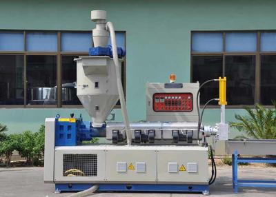 China 3 In 1 Conical Single Screw Plastic Recycling Machine , Durable Pp Recycling Machine for sale