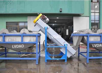 Cina lavatrice di riciclaggio di plastica del frantoio 45kw, linea di lavaggio dell'animale domestico dell'acciaio inossidabile 304 in vendita