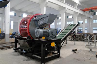 China ZPS-1200 Used Tire Shredder Tyre Shredding Equipment For Waste Tire Recycling Line for sale