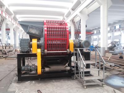 China Double Shaft Tire Shredder rubber Shredder,Tire Shredder, Tire Crusher,Tire Shredding Machine- For Tire Recycling Plant for sale