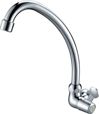 Chine Robinet monté par plate-forme d'eau froide d'évier de cuisine avec la cartouche à levier unique et en céramique à vendre