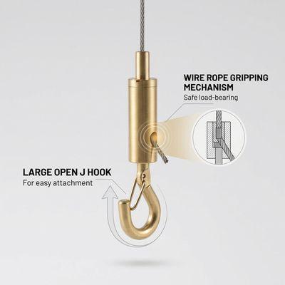 Large Open J Hook Cable Gripper