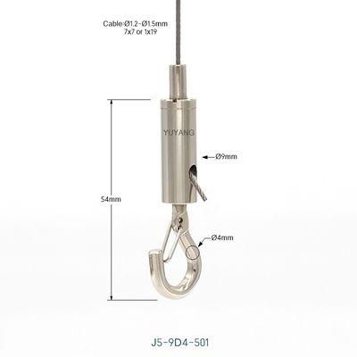 Application scene - ceiling fitting connected to wire rope