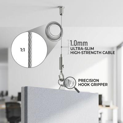 acoustic panel suspension scene