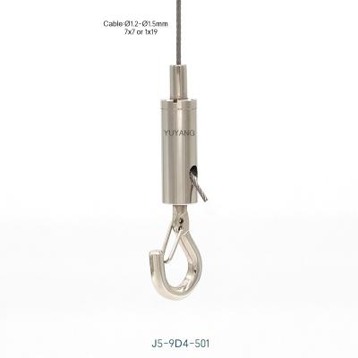 China Adjustable Hook Cable Gripper Suspended Snap Hook 54*9mm J5-501 Customized for sale