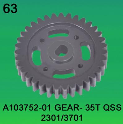 중국 A103752 01 NORITSU Qss2301 2701 Minilab 예비 부품 GEAR TEETH 35 판매용