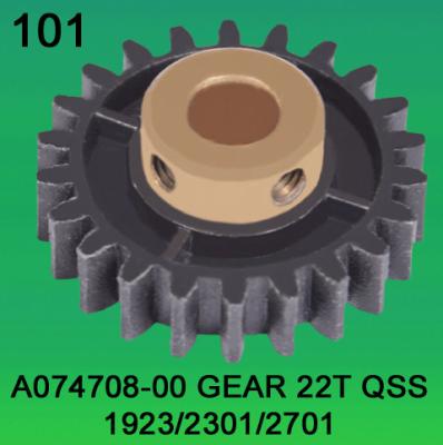 중국 A074708 00 NORITSU Qss1923 2301 2701 3201 3701 Minilab 예비 부품 GEAR TEETH 22 판매용