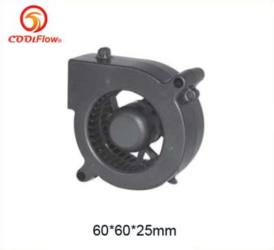 Cina ventola di raffreddamento con a basso rumore, fan del vidicon 3700RPM di 60mm del ventilatore di CC di 60*60*25mm in vendita