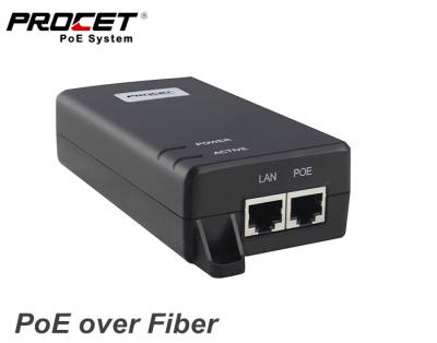Cina iniettore dell'interno 802,3 di 30w 5g Poe Midspan all'adattatore di Poe+Passive 55v in vendita