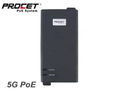 Cina A/Af dell'iniettore 60W 2.5/5Gbps 802,3 di Poe del supporto della ferrovia di baccano PT-PSE104GB-60-5 in vendita