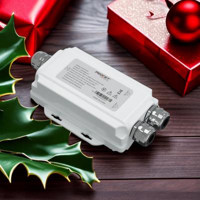 Cina 1000mps Poe Extender Outdoor White Aluminum Alloy Housing Waterproof Procet in vendita