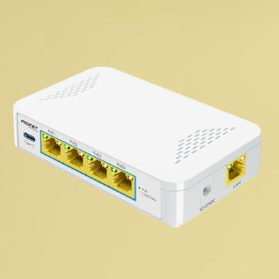 Cina Plastic Industrial Poe Extender Extended Power Over Ethernet Efficient Solution in vendita