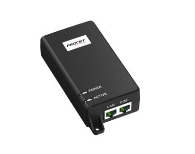 China 60W 5G PoE Injector Wall Mounted 5GBps for sale