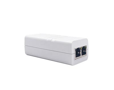 Cina RJ45*2 iniettore di potere dell'iniettore 52VDC 0.58A PDs Poe dei connettori IEEE802.3AT PoE in vendita