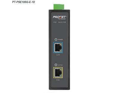 Cina IP40 1 iniettore nero del porto 30W Midspan PoE 144.5mmX95mmX35.4mm in vendita