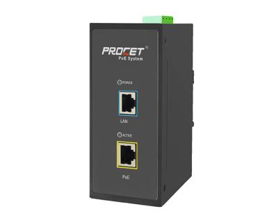 中国 55Vdc 0.55A 802.3AT PoEの注入器6Kvのサージの保護30ワットPoeの注入器 販売のため