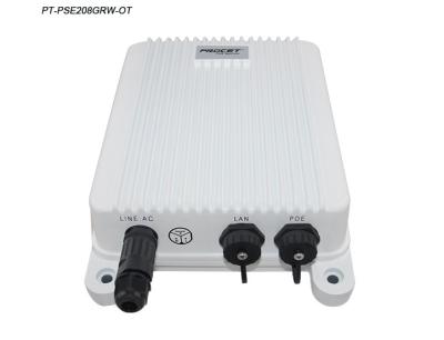 中国 IoTの適用のためのIP67ギガビット30W受動の単一の左舷PoEの注入器 販売のため