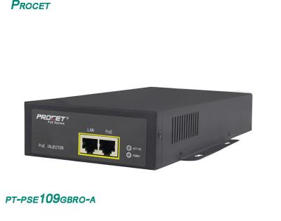 China FCC Procet Industriële Midspan Poe Injecteursinput 100-240Vac Te koop