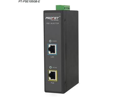 China Poder industrial sobre el inyector 55v 1.1A 144.5mmX95mmX35.4m m del POE de Ethernet en venta