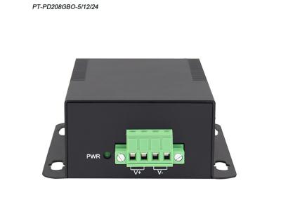 Cina uscita del separatore 60W DC5V 12V 24V di Ethernet del palladio PoE di gigabit 10/100/1000Mbps in vendita