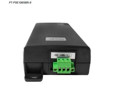 China Input 1.5A 60W 802.3BT PoE++ Active PoE Injector For IP Phone for sale