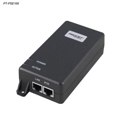 China 2 Pairs Ieee802 3at Poe Output 48vdc 0.63a Up To 2000 Meters Gigabit Device Ethernet for sale