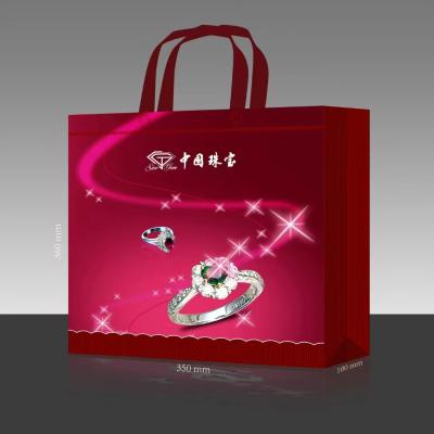 China Reusable foldable Non Woven Cheap Non woven Storage Shopping Bag Woven Bags for sale
