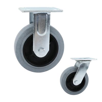 Κίνα 8inch 704lbs που φορτώνει τους βαρέων καθηκόντων αγώγιμους τροχίσκους για τα καροτσάκια προς πώληση