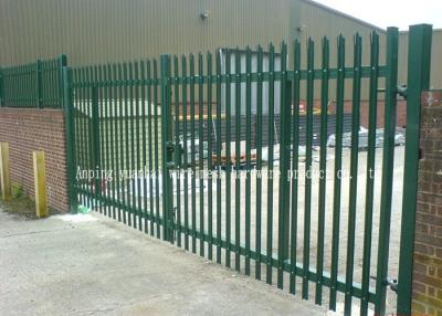 Cina Forte W D palizzata pallida del metallo di Hgih che recinta il breve recinto impermeabile del giardino in vendita