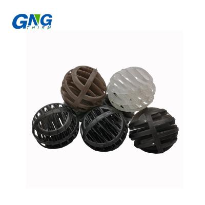 Cina Bio- palle di plastica nere di media di Withspong per lo stagno di pesce in vendita