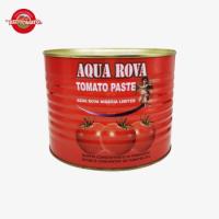 Quality All Natural Canned Tomato Paste 2200g No Additives 30%-100% Purity for sale