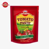 Quality 340g Red Tomato Paste Stand Up Sachet Convenient And Delicious for sale