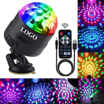 Cina Il suono su ordinazione di LOGO Disco Ball Party Lights USB ha attivato le luci del partito in vendita