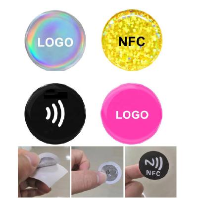 Cina Etichetta scrivibila di identificazione di NFC di Logo Print Brand dell'etichetta su ordinazione di NFC Adhensive Expoxy in vendita
