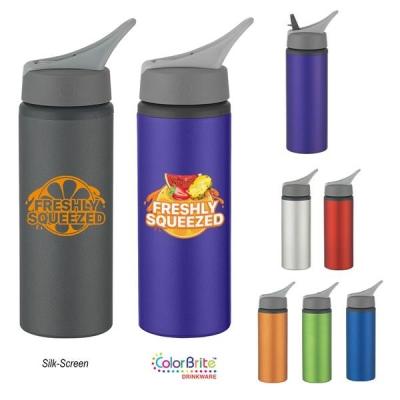 Cina Logo Imprint su ordinazione 25 Oz. Bottiglia di acqua di alluminio promozionale della bottiglia di alluminio della bici in vendita