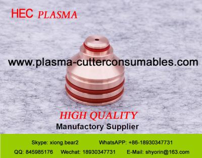 China Plasma Cutter Parts Spirit 400 Mild Steel 400A Nozzle 284124 / Electrode 284125 / Shield 284123 for sale