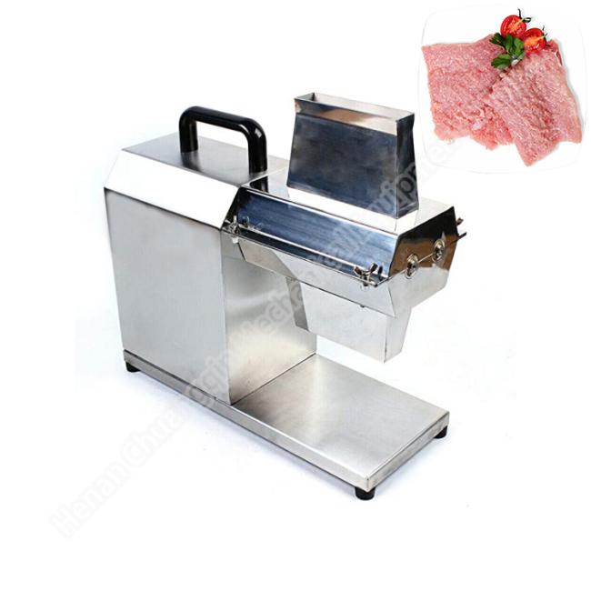 Finished meat products processed by machine