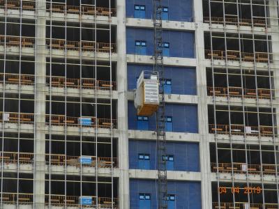 Κίνα Μορφωματικό πιάτο 450m χάλυβα ρόλων Q345B δροσερό ανελκυστήρας εργοτάξιων οικοδομής προς πώληση