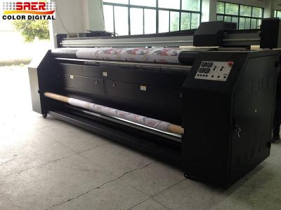 China 2.2m de Textiel Digitale Machine die van de Stoffendruk de Binnenprinter van de Vlagdoek verwarmen Te koop