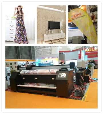 China Big Size Flag Making Fabric Print Machine With Epson Dx7 Printhead for sale