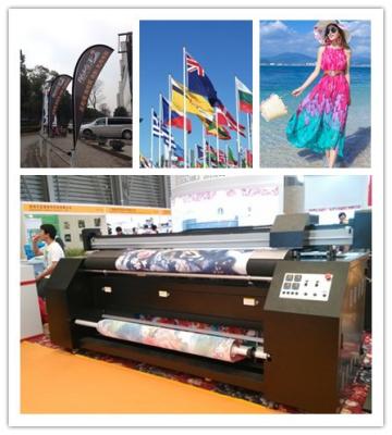 China Continuous Ink Digital Printing Machines For Fabrics , High Resolution for sale