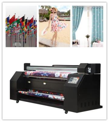 China 2300mm Dual Cmyk Pigment Fabric Plotter Printer For Fabric Printing for sale