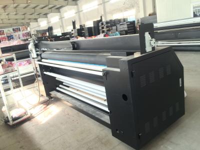 Cina Rotoli per rotolare la stampante di stampaggio di tessuti di Digital/sublimazione di tintura per tessuto di tela in vendita