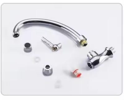 Plastic Kitchen Tap Sink Faucet Extension Hose With Wall-Mounted Installation