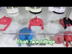 Anpassbarer Toilettenbehälter-Patting-Abdeckungs-Wasserstop-Ventil mit 2' und 3' Verschlussstecker