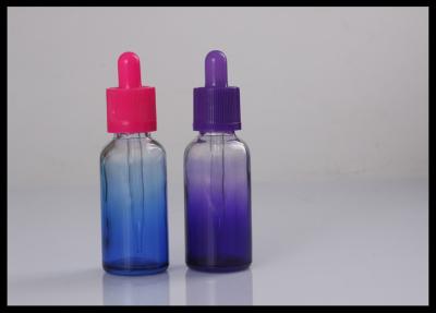 Cina bottiglia di olio essenziale di vetro della bottiglia del contagoccia di colore porpora blu di pendenza 30ml in vendita