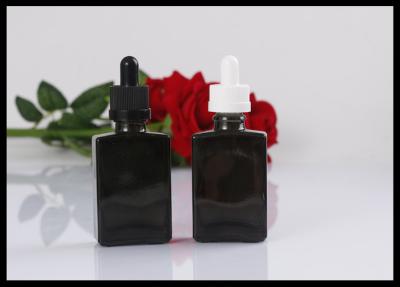 Cina bottiglie di vetro scuro di 30ml 40ml 50ml 60ml per stabilità del prodotto chimico degli oli essenziali in vendita
